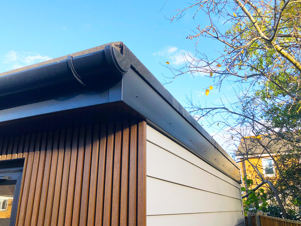Ecoscape cladding installation in Winchmore Hill, North London